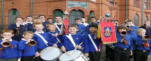 marching band-stretch – Salford Lads and Girls Club